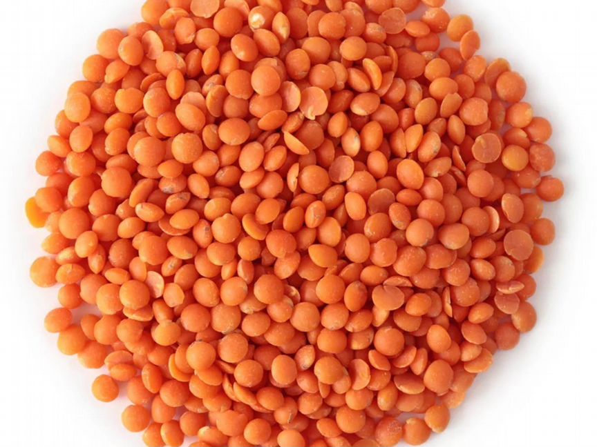 Чечевица красная 5 кг для животных