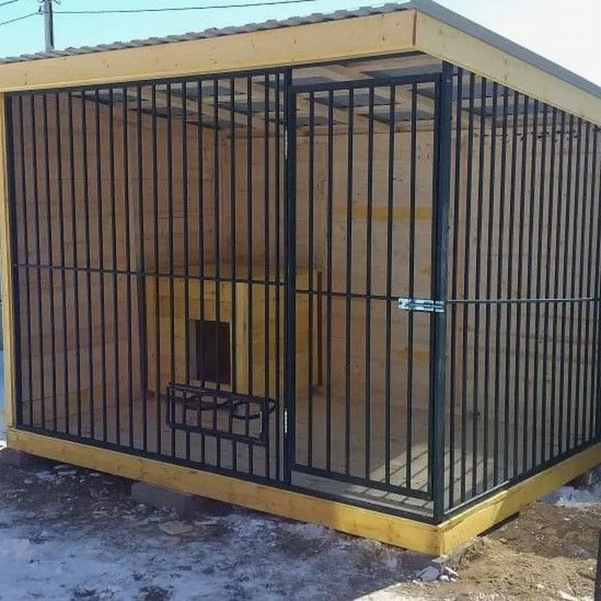 Будка вольер для собаки