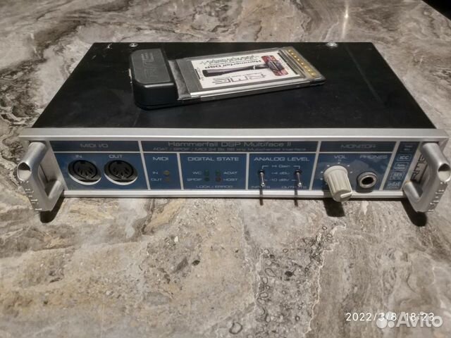RME hammerfall DSP multiface II купить в Москве | Хобби и отдых | Авито