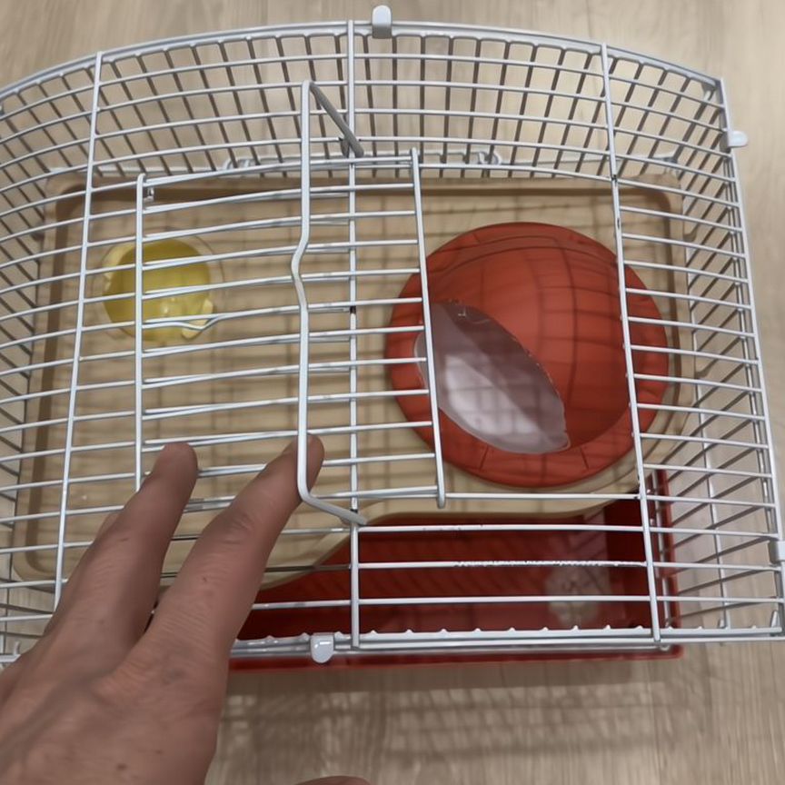 Клетка для грызунов   в подарок шар для выгула