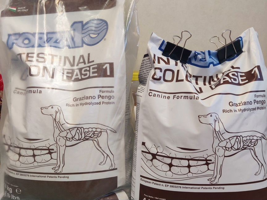 Сухой корм forza10 DOG intestinal colon fase 1