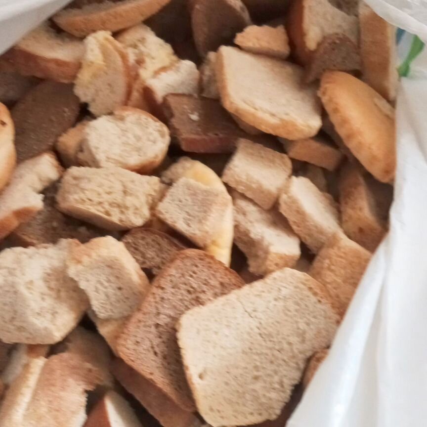 Сухари животным два пакета больших