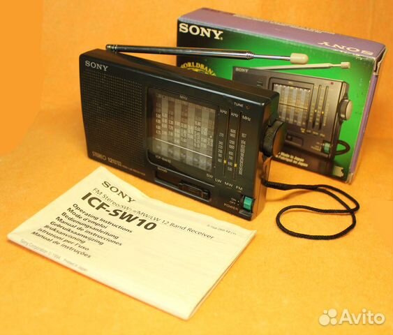 Радиоприёмник Sony ICF-SW10 купить в Санкт-Петербурге | Электроника | Авито