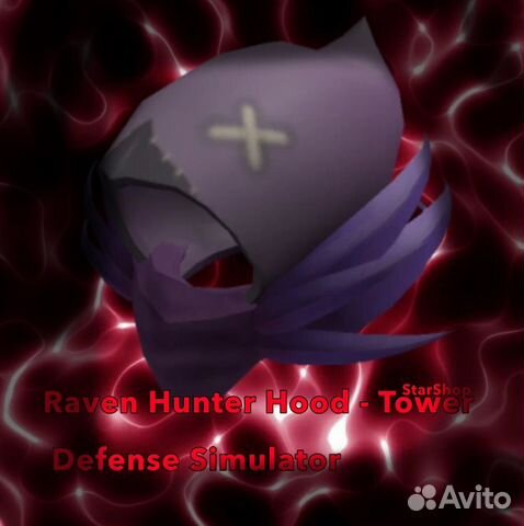 Raven Hunter Hood - Tower Defense Simulator купить в Москве | Хобби и ...