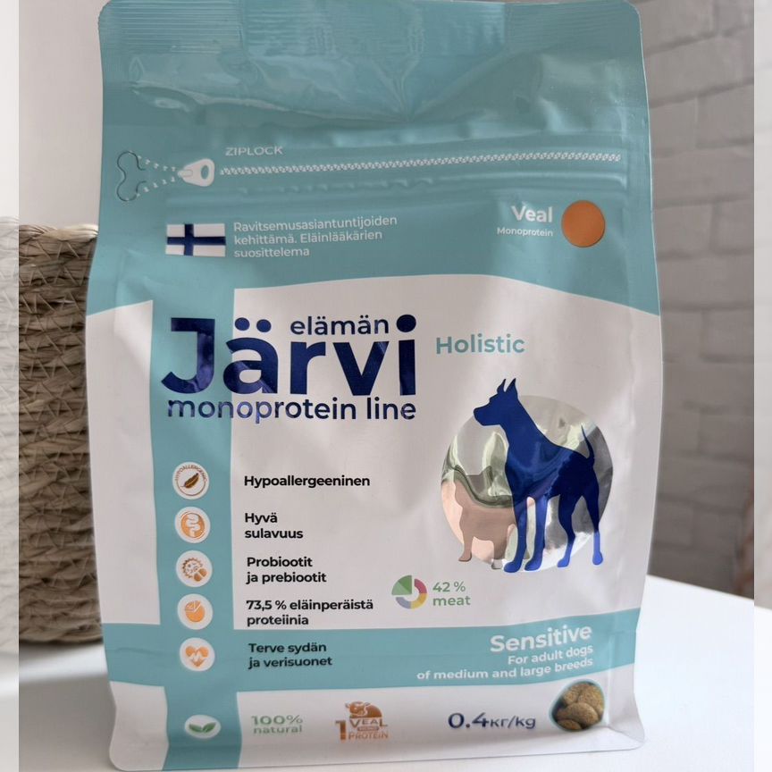 Корм для собак Jarvi