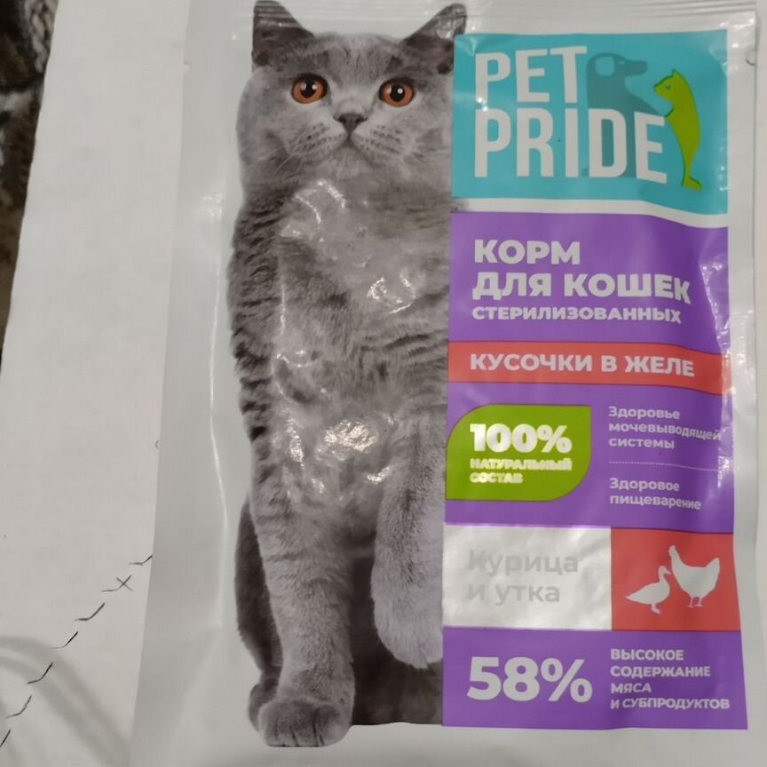 Влажный корм для кошек