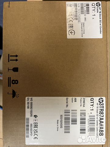 Док-станция HP TB Dock G2 230W 3TR87AA купить в Москве с доставкой ...