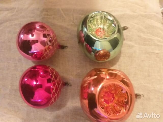 Елочные шары СССР купить в Москве | Хобби и отдых | Авито