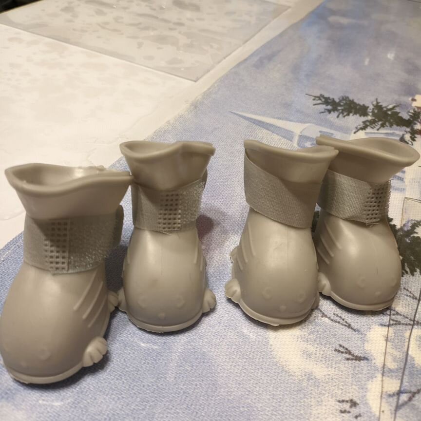 Сапожки резиновые для собачек