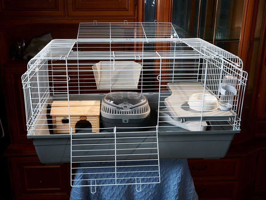 Большая клетка для кроликов, свинок,шиншилл,хорька