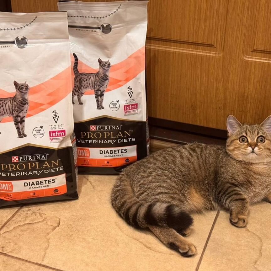Сухой корм для кошек Purina Pro Plan Diabetes 1,5