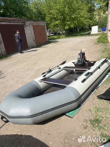 Продам лодку резиновую с мотором купить в Самаре | Транспорт | Авито