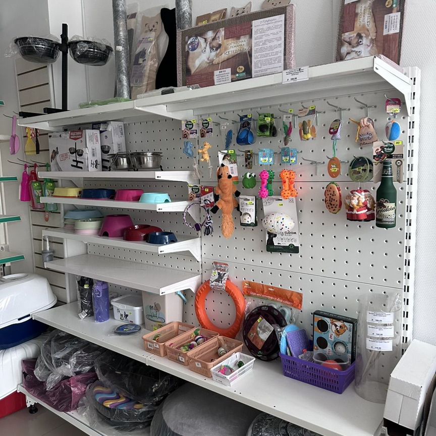 Товарный остаток зоомагазина