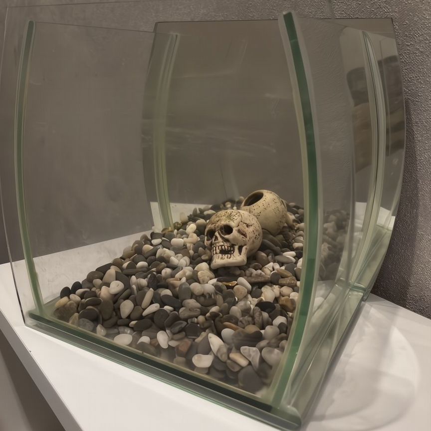 Аквариум с зеркалом