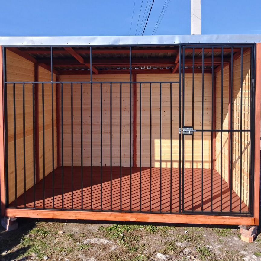 Вольер для собак уличный 2 x 3