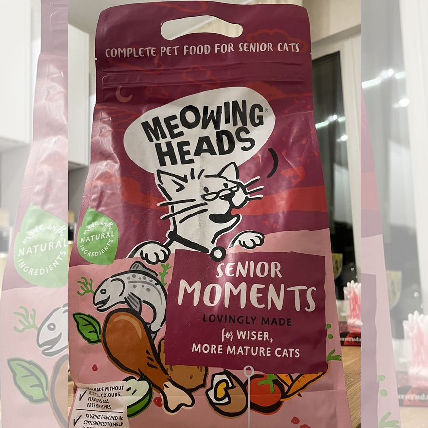 Корм Meowing Heads для кошек старше 7 лет