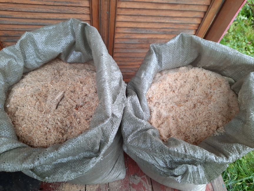 Опилки сухие