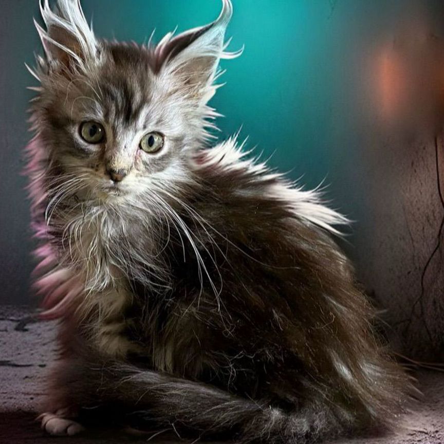 Мейн-кун котёнок