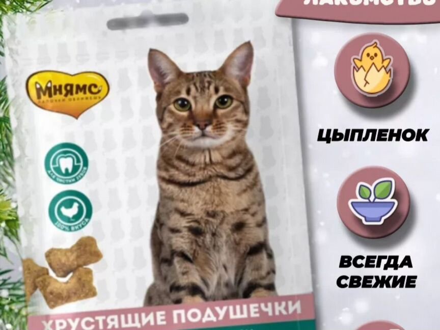 Лакомство для кошек Мнямс