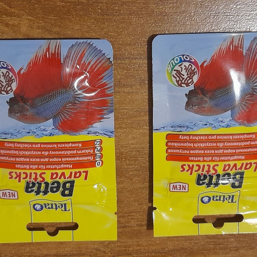 Корм для рыб Betta Larva Stiks 5г