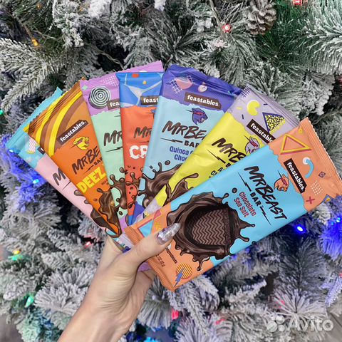 В наличии все вкусы шоколад Feastables MrBeast Bar купить в Москве ...