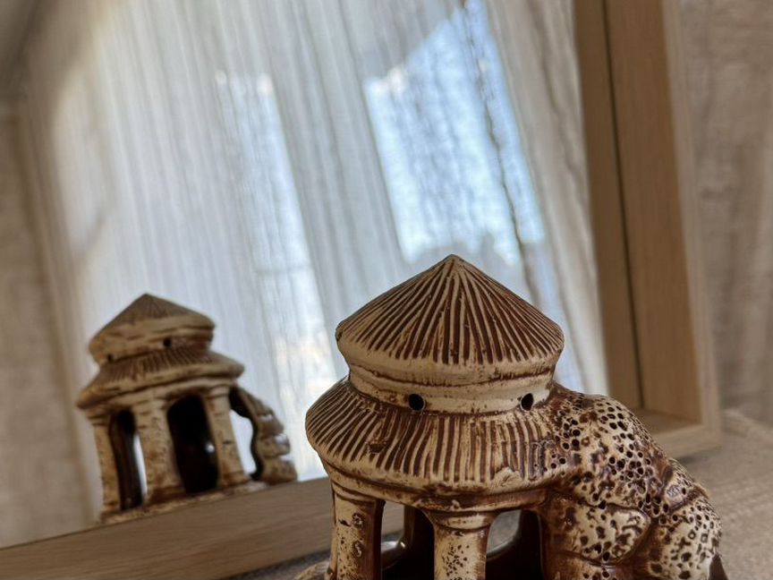 Аквариумный замок домик новый