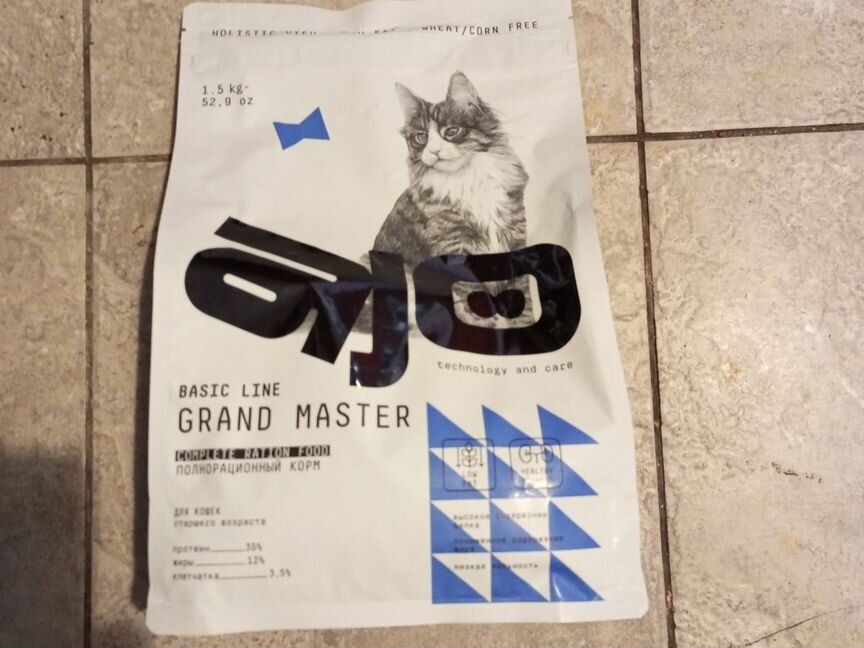 Корм для кошек Ajo для пожилых кошек