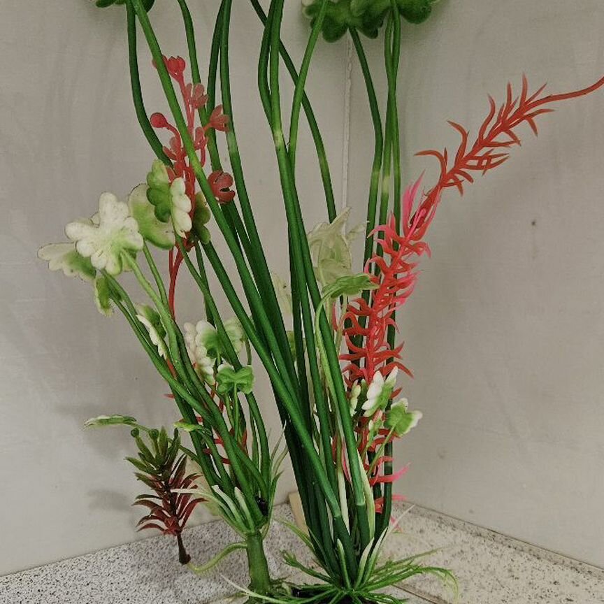 Искусственные водоросли в аквариум