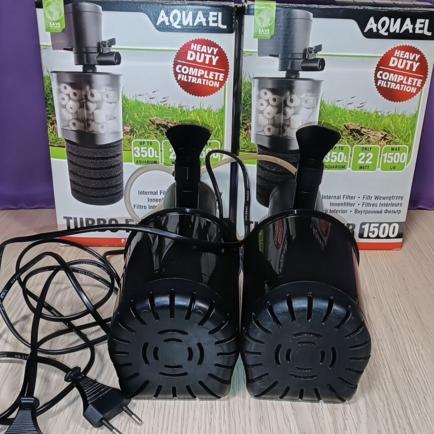 Фильтр для аквариума aquael turbo 1500 L/H