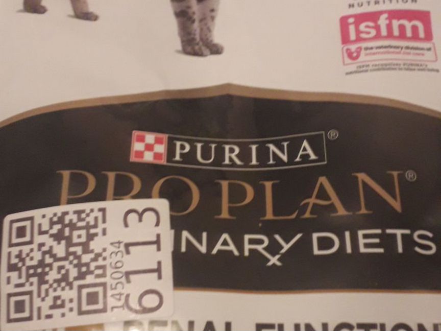 Корм для кошек Purina ProPlan Renal Function 1,5кг