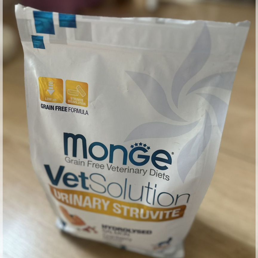 Корм для кошек Monge Urinary Struvite Cat 1,5 кг