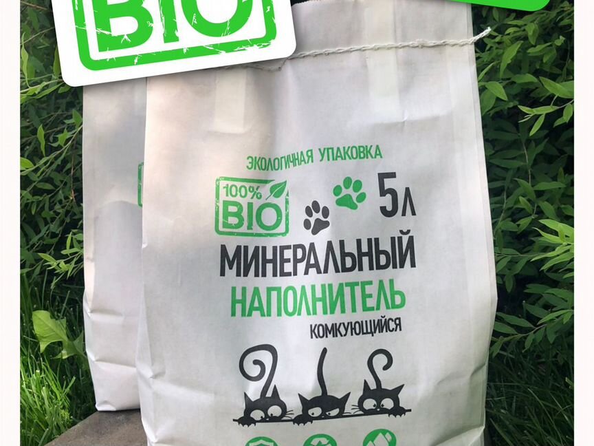 Кошачий наполнитель комкующийся