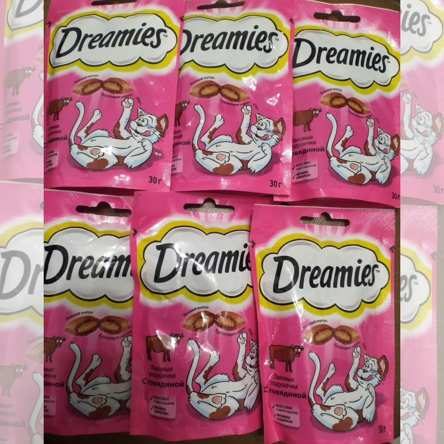 Dreamies лакомство для кошек 30 гр