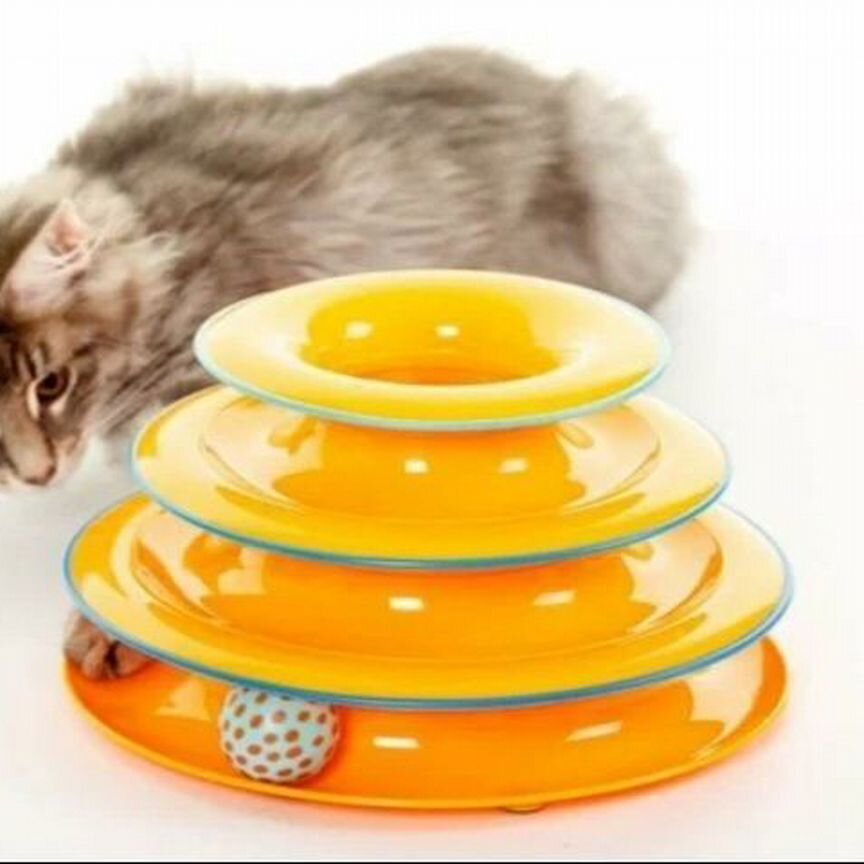 Игрушка Petstages для кошек Трек в 3 этажа