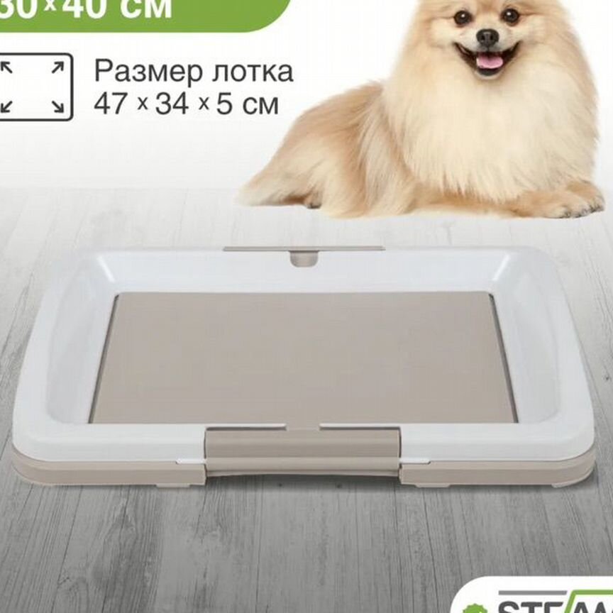 Лоток для собак под пеленку