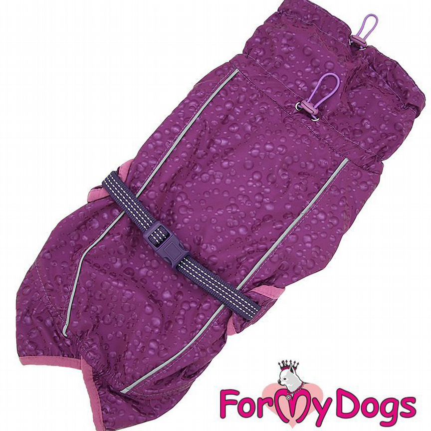 Лёгкая попона - дождевик для собак ForMyDogs