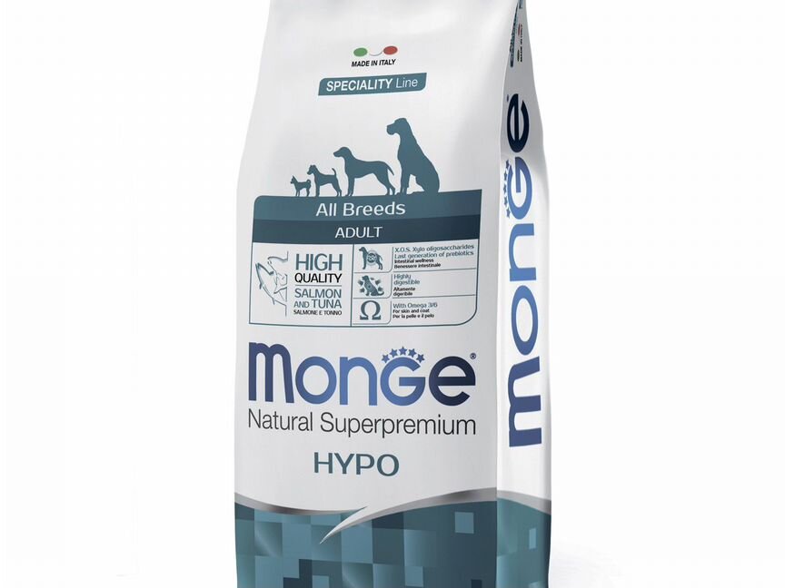 Monge Dog Speciality Line Hypo 15 кг