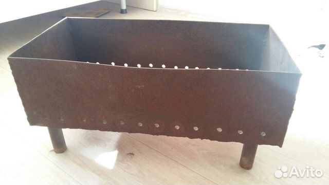 Мангал из толстого металла купить в Братске | Хобби и отдых | Авито