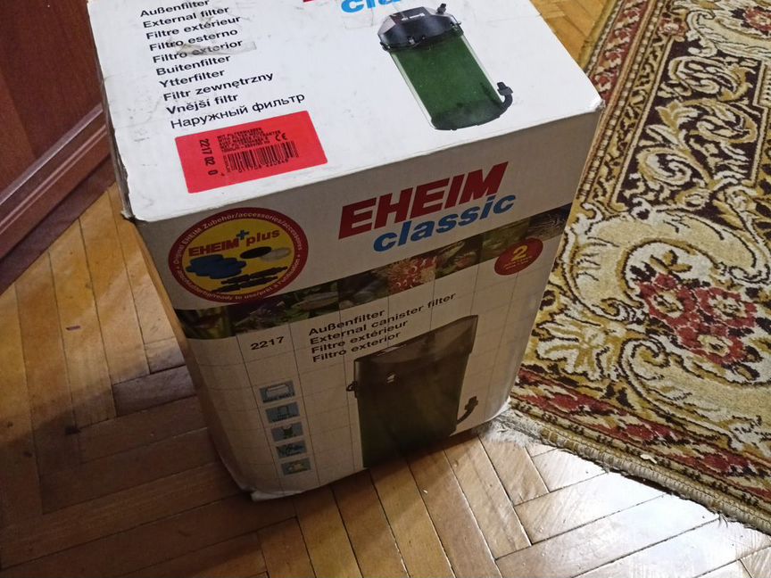 Фильтр внешний для аквариума Eheim classic 2217
