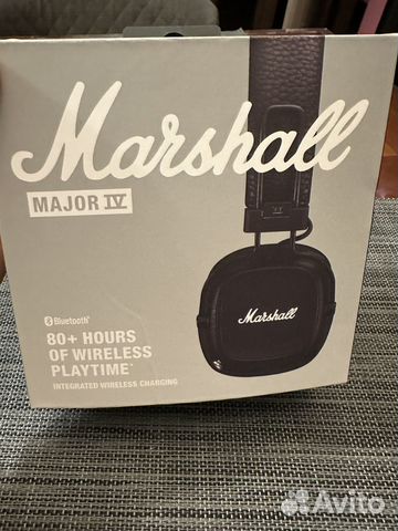 Marshall major 4 оригинал купить в Москве | Электроника | Авито
