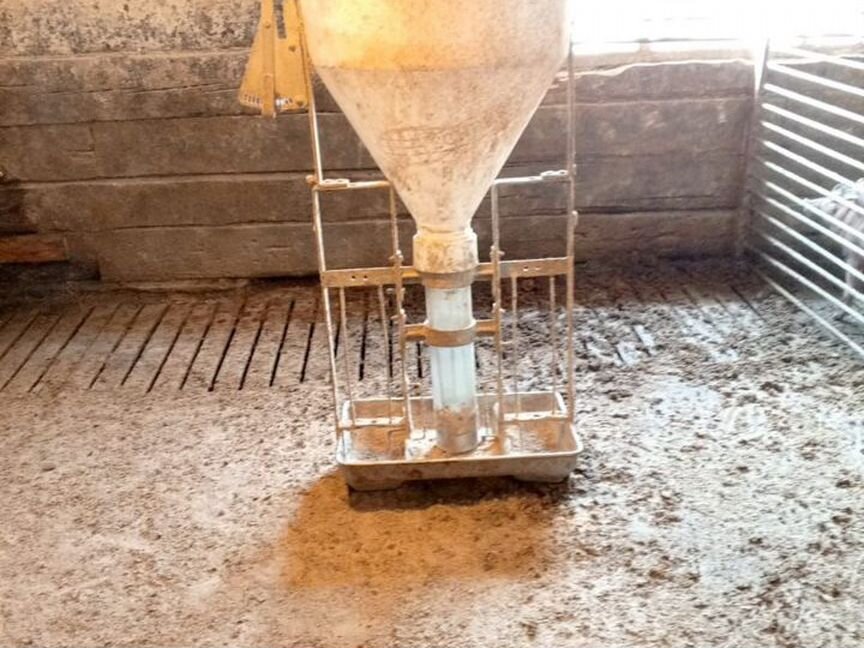 Продам бункерную кормушку для свиней