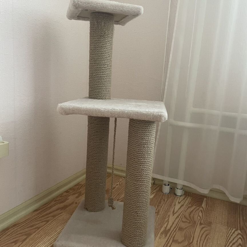 Мягкая когтеточка лежанка б/у