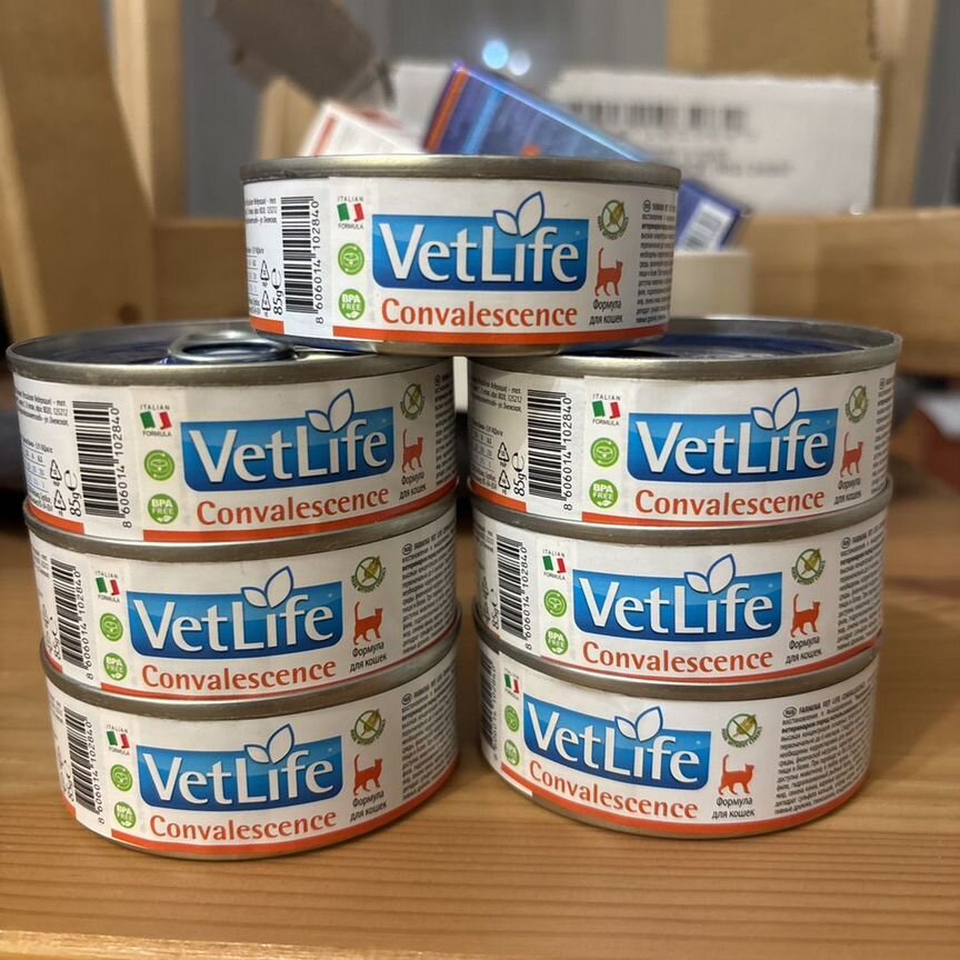 Корм для кошек vetlife convalescence