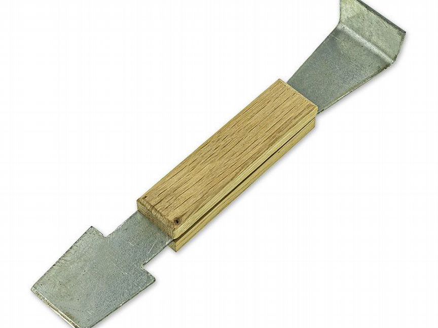 Стамеска пчеловода 220*2 мм (оцинк.сталь, ручка)