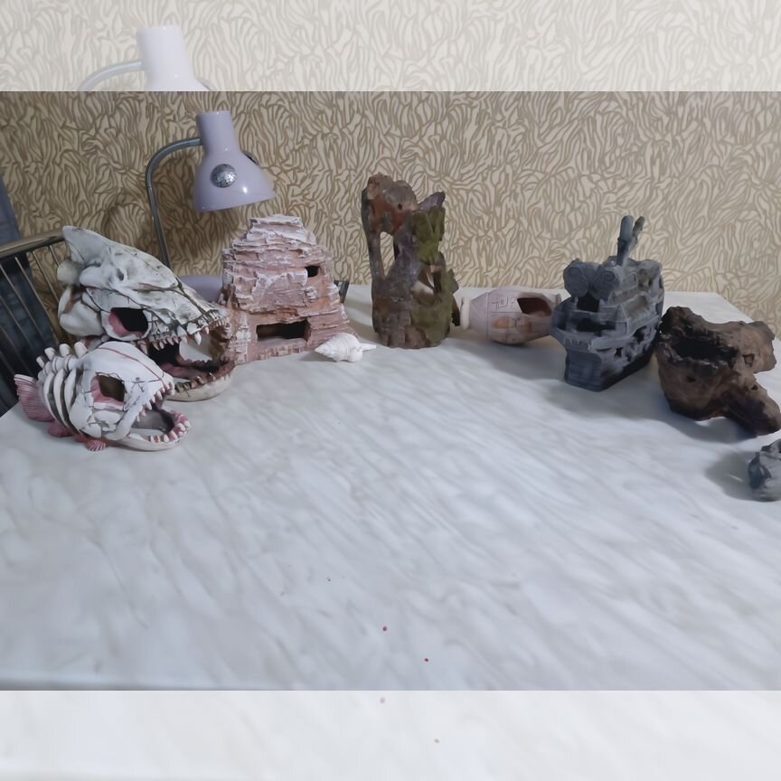 Декорации для аквариума