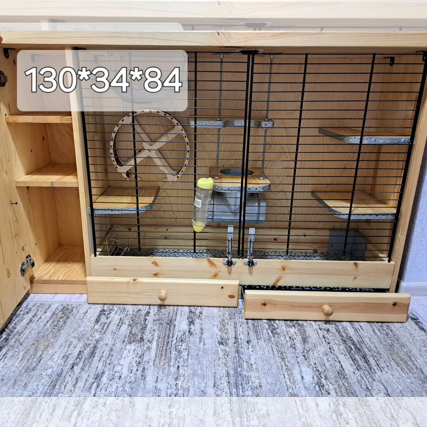 Продам клетку для грызунов(в ней жила шиншила )