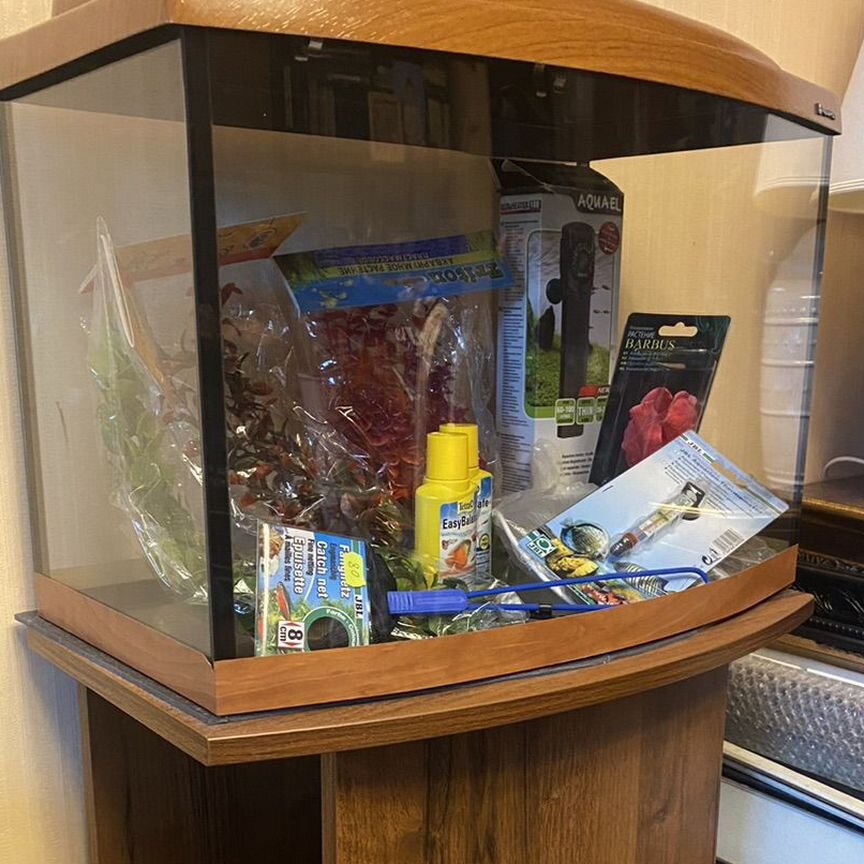 Аквариум «AquaPlus» с тумбой 50 литров