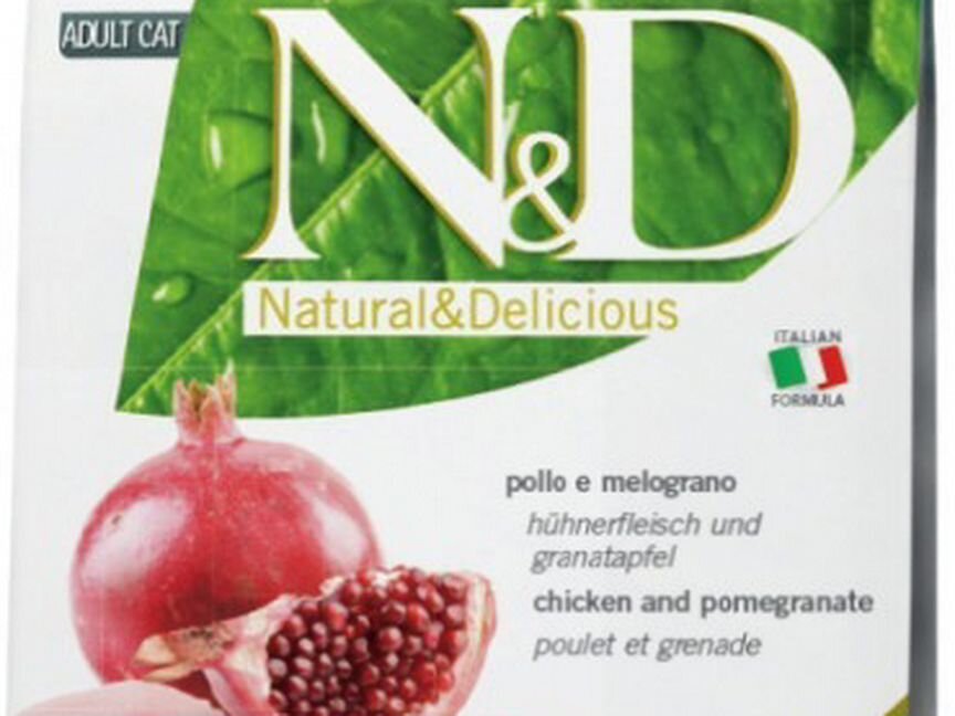 Farmina Natural Delicious для взрослых кошек