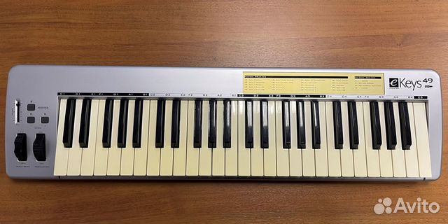Midi клавиатура M-audio Evolution eKeys 37 б/у купить в Красногорске | Хобби и отдых | Авито