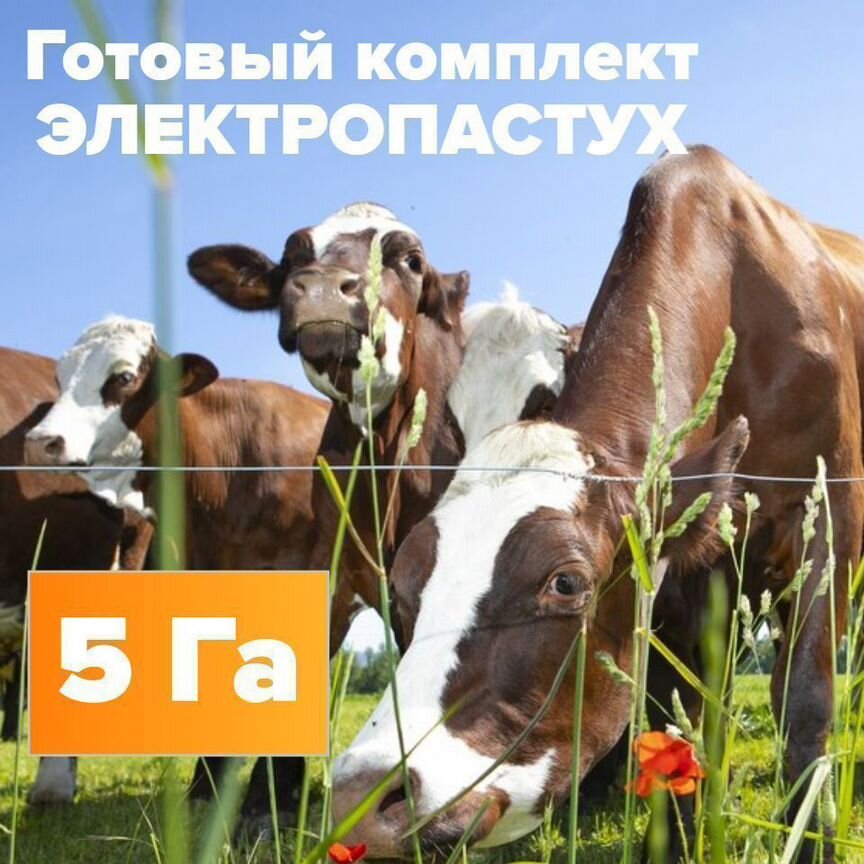 Комплект электропастух 5 Га